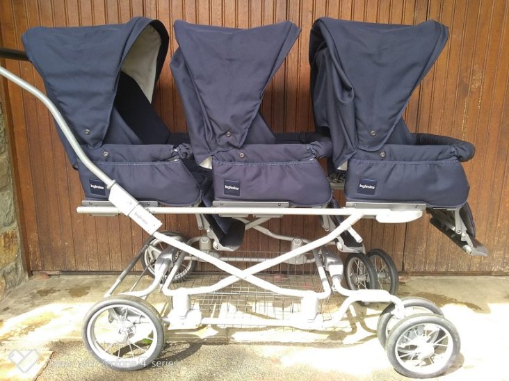 Location de poussettes triple Inglesina pour les assistantes maternelles.